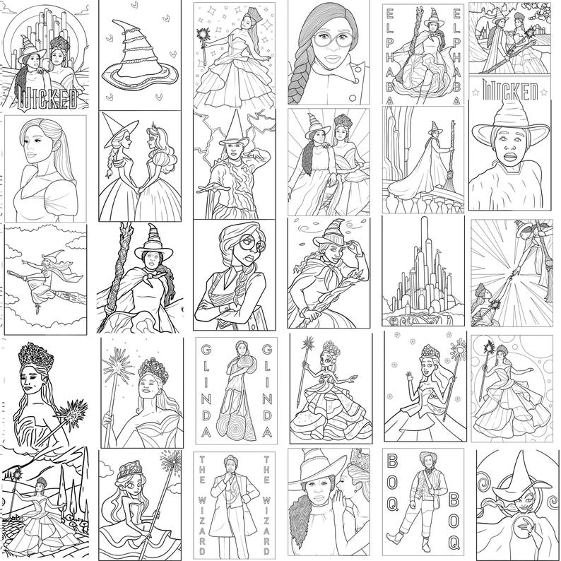 Wicked Png,wicked Movie Bundle,wicked Pink and Green Png,change for ...