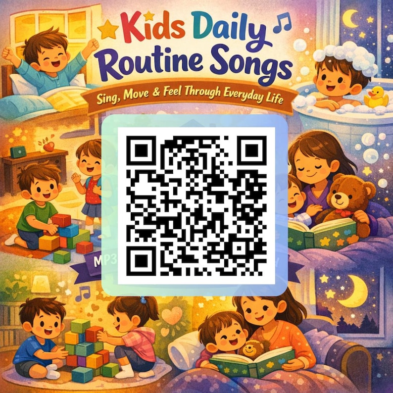 Kids Daily Routine Songs Guide | Ages 3-7 (digital Download) - Etsy