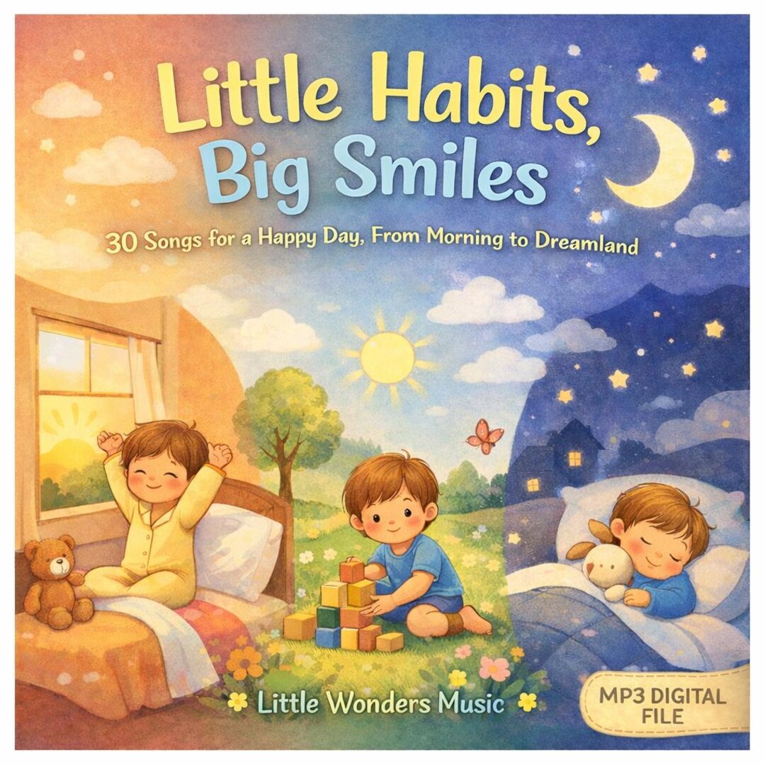Little Habits, Big Smiles – Daily Routine Songs for Toddlers | Morning ...