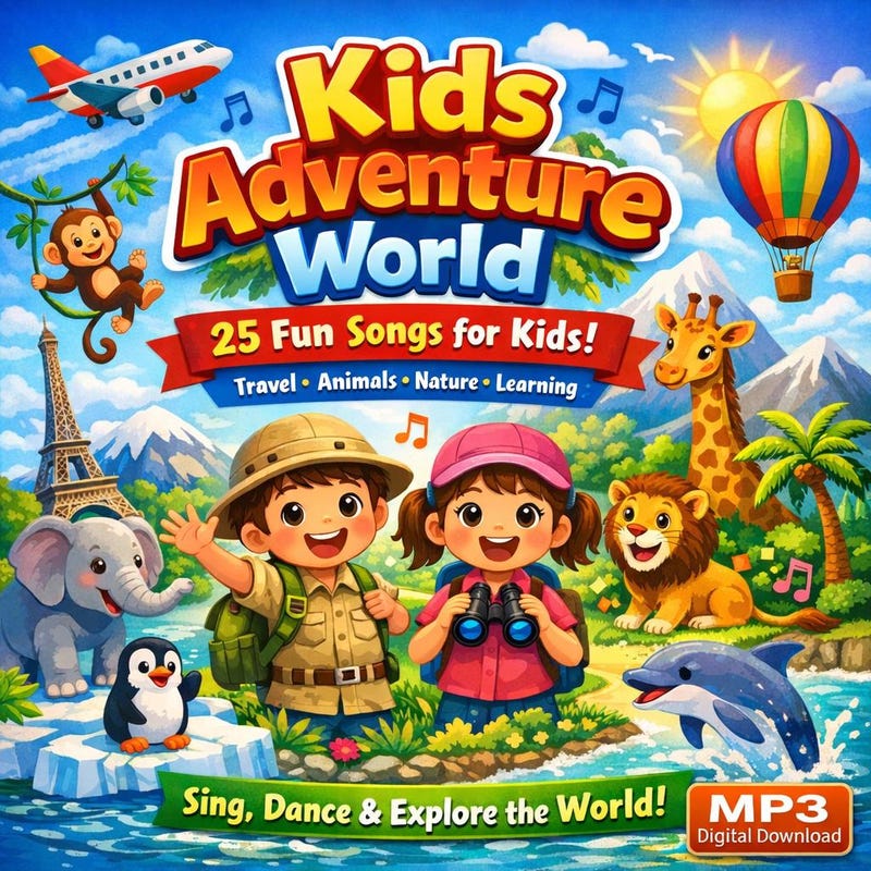 Kids Songs Commercial Use - Etsy UK