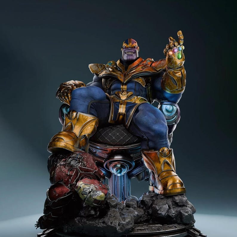 Thanos STL 3D Model - Etsy
