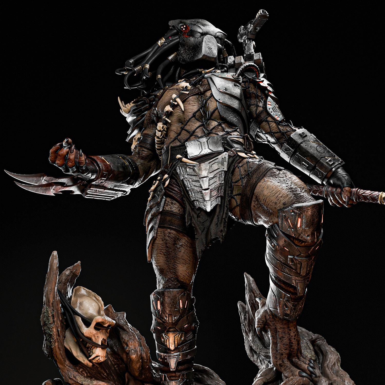 Predator STL 3D Model - Etsy