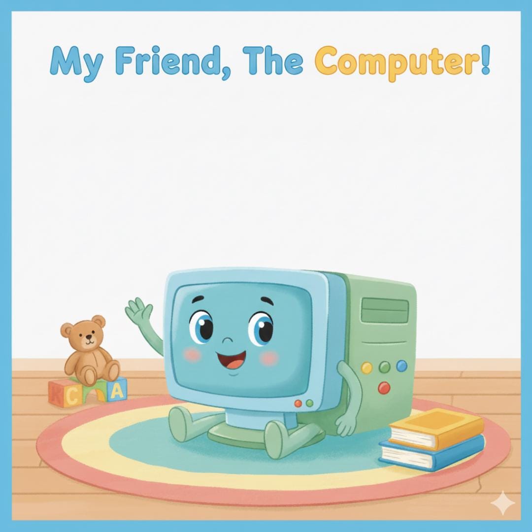 My First Computer Book for Kids | Learn Computer Basics for Children ...
