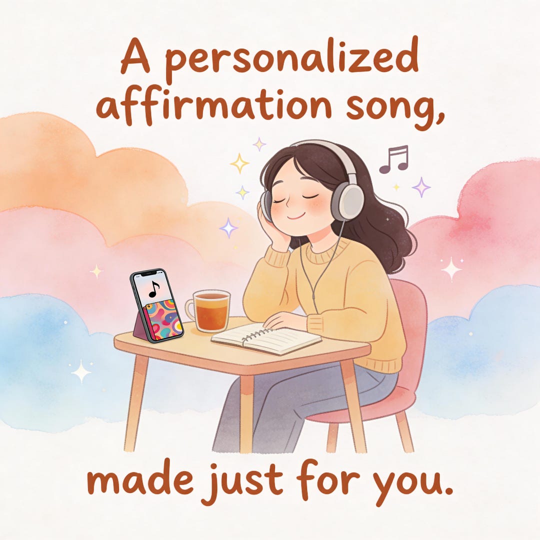 Personalized Affirmation Song – Custom Name Track for Self-care - Etsy