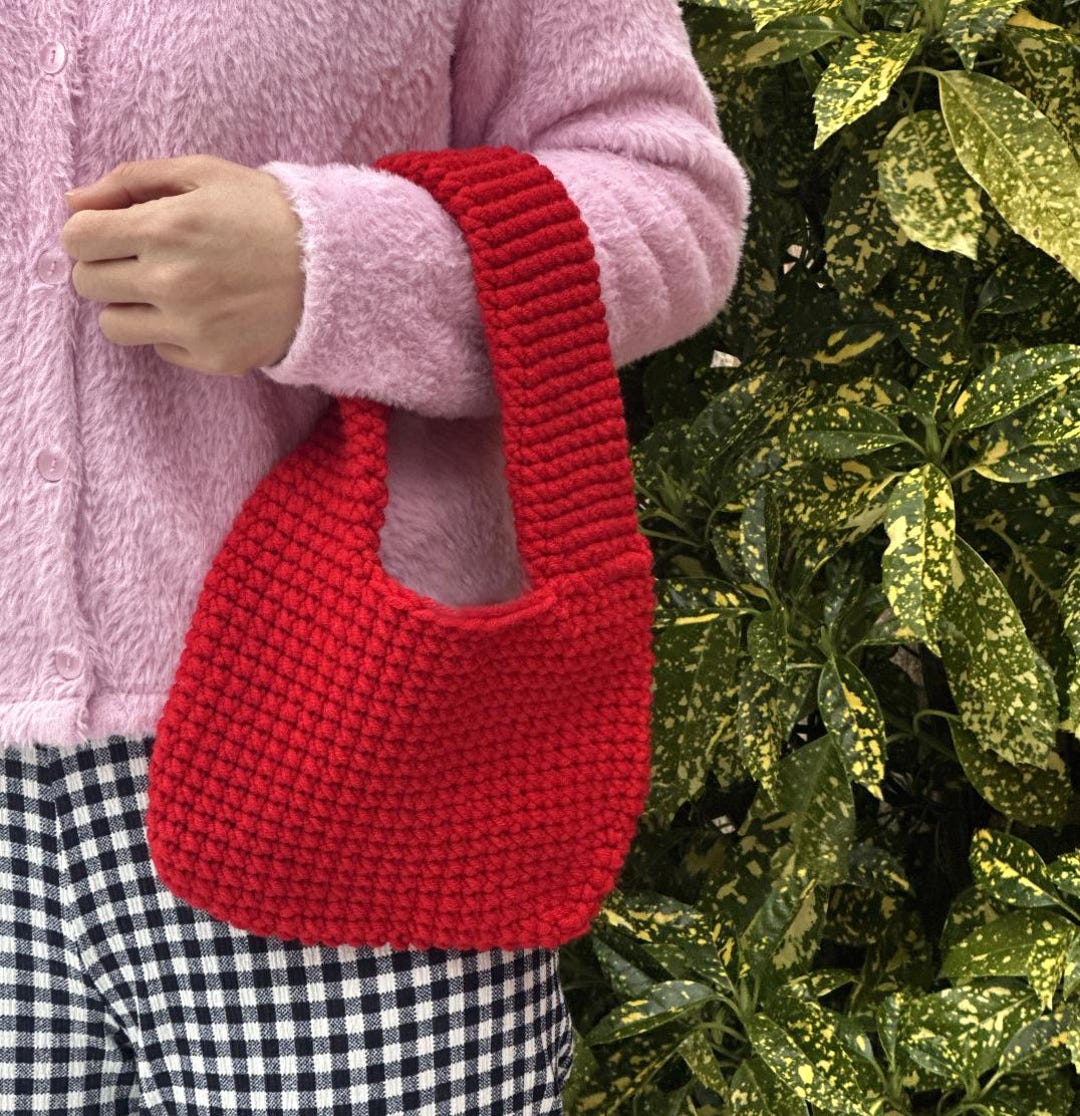 Crochet Slouch Bag Digital Pattern - Etsy