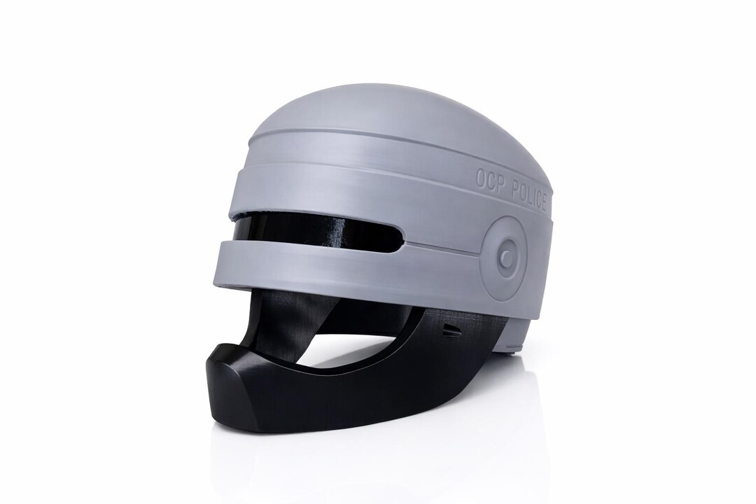 1987 Robocop Helmet 3D Printed DIY Kit, Full Size Cosplay Prop - Etsy