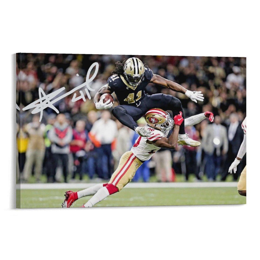 Alvin Kamara Poster Domineering Wall Art Picture Painting Poster Canvas ...