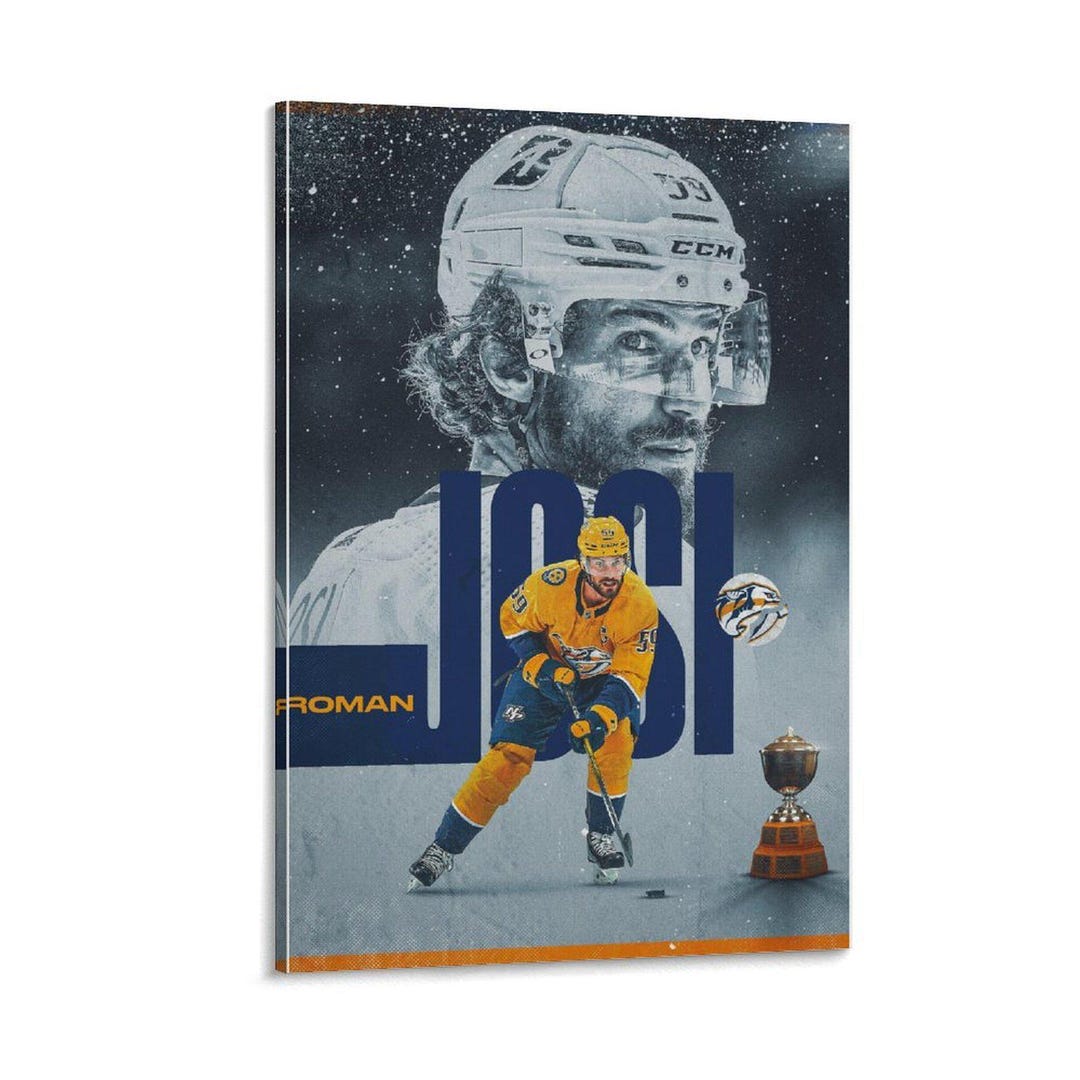 Roman Josi Sports Posters Wall Art Picture Painting Poster Canvas Print ...
