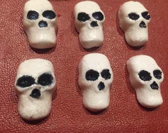 Clay skulls | Etsy