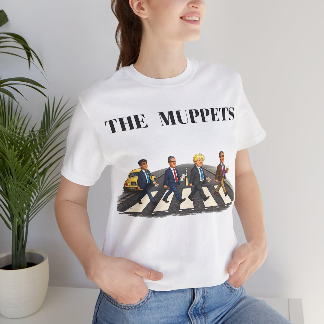 The Muppets Political Abbey Road Parody T-shirt UK Prime Ministers ...