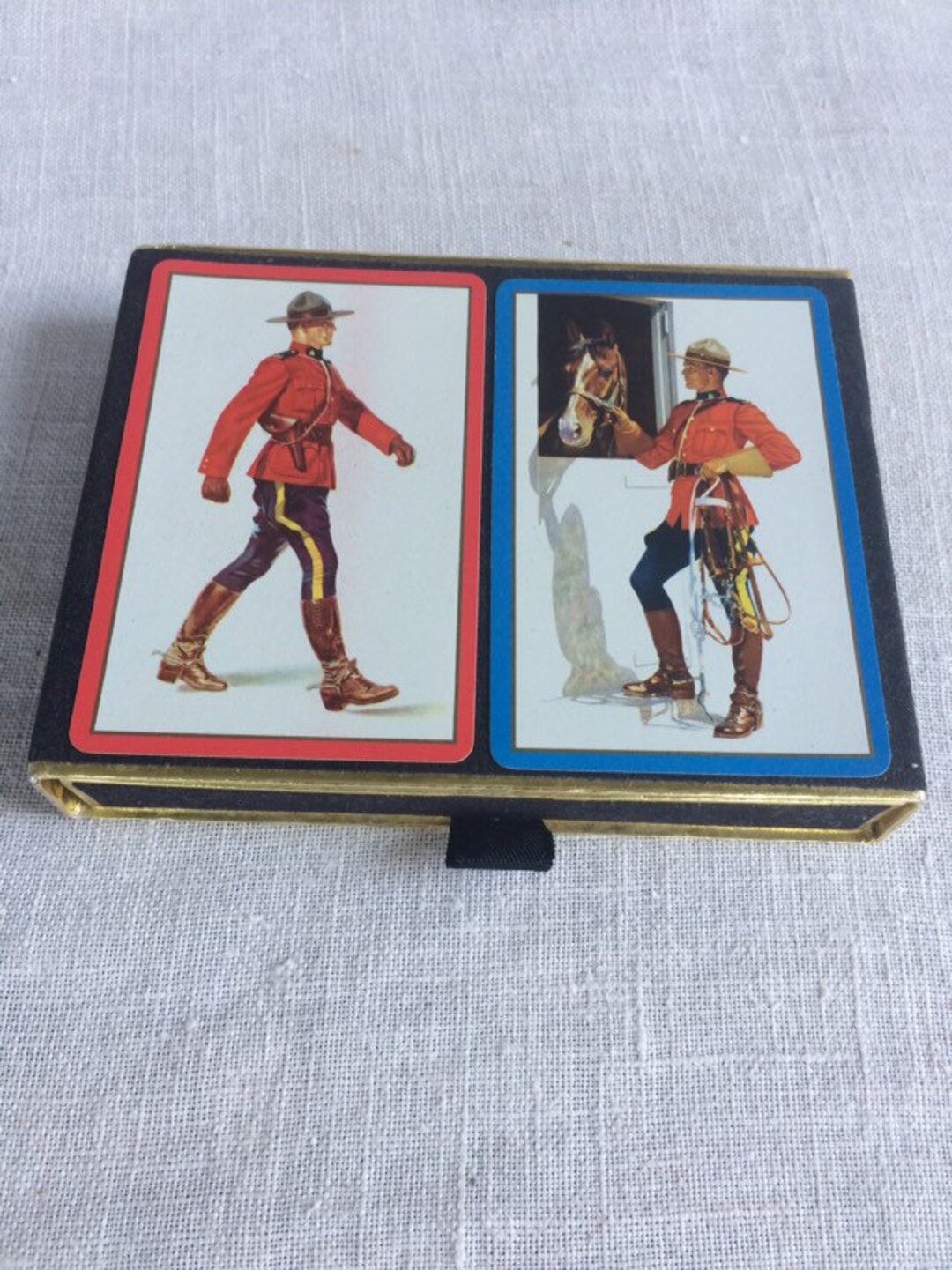 Vintage Congress Playing Cards Canadian Mountie NOS - Etsy