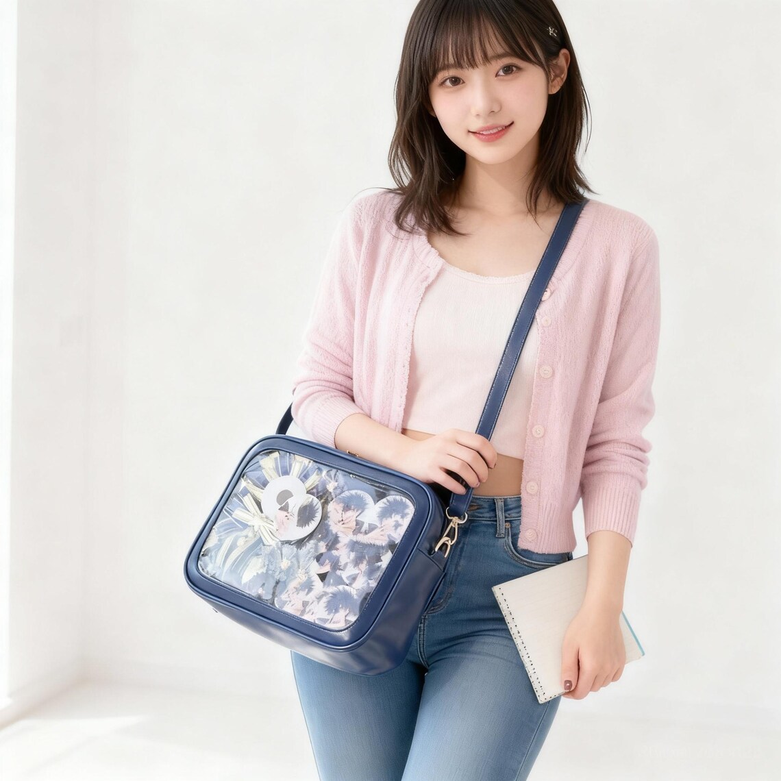 Kawaii Ita Bag – Anime Pin Display, Cosplay Shoulder Bag - Etsy