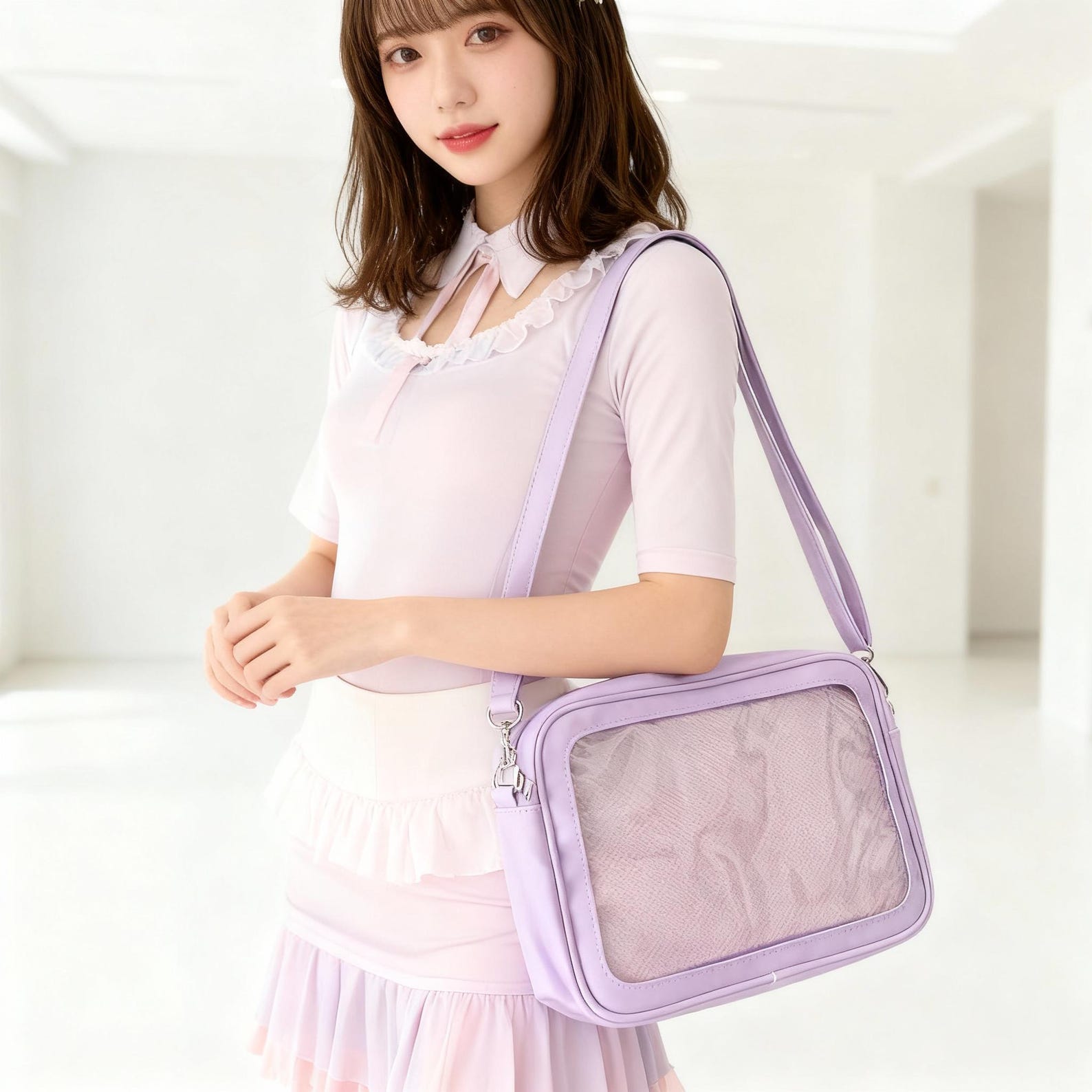 Kawaii Ita Bag – Anime Pin Display, Cosplay Shoulder Bag - Etsy