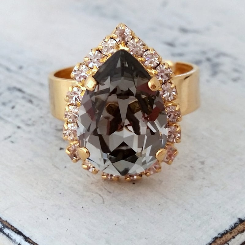 Gray Rhinestone - Etsy