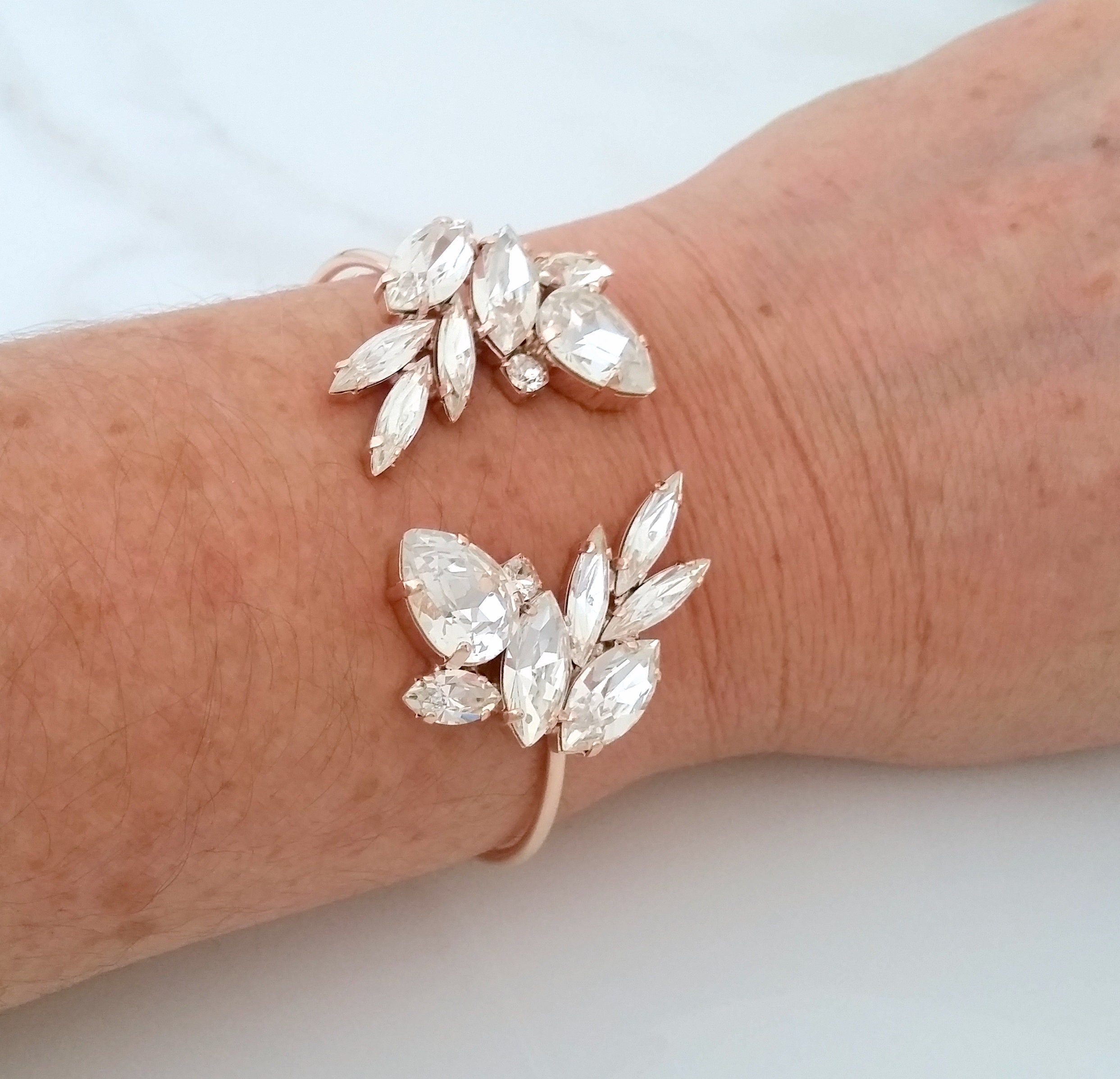 Bridal Braceletopen Cuff Braceletstatement Cuff | Etsy