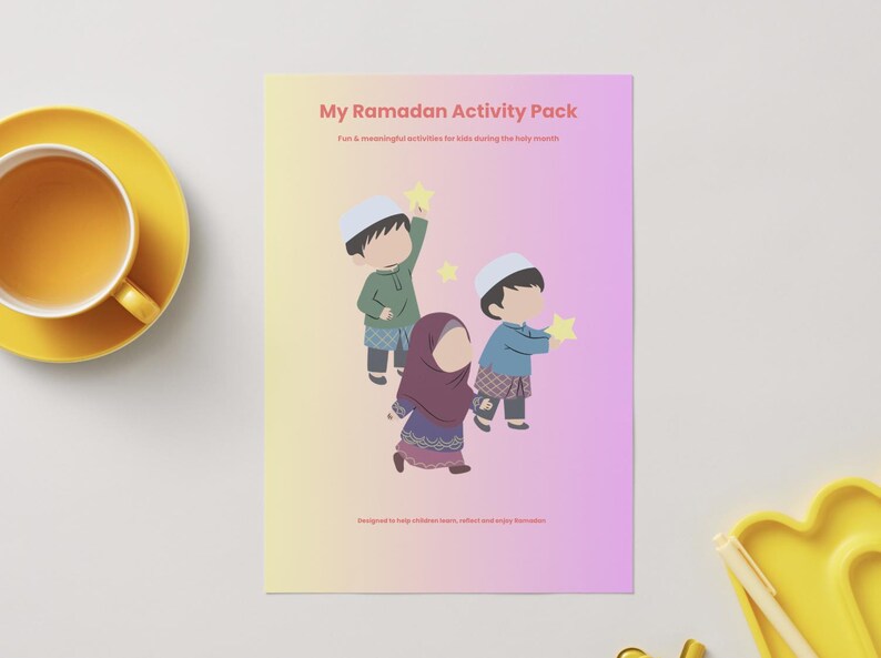Ramadan Activity Pack for Kids | Islamic Printable Worksheets | Ramadan ...
