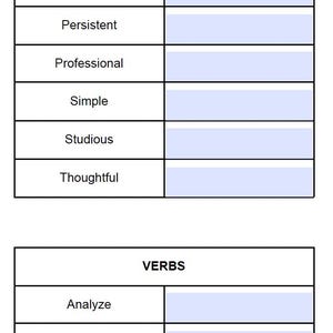 School Vocabulary - Vocabulary List & Exercises - Module 1, Unit 1 - Etsy