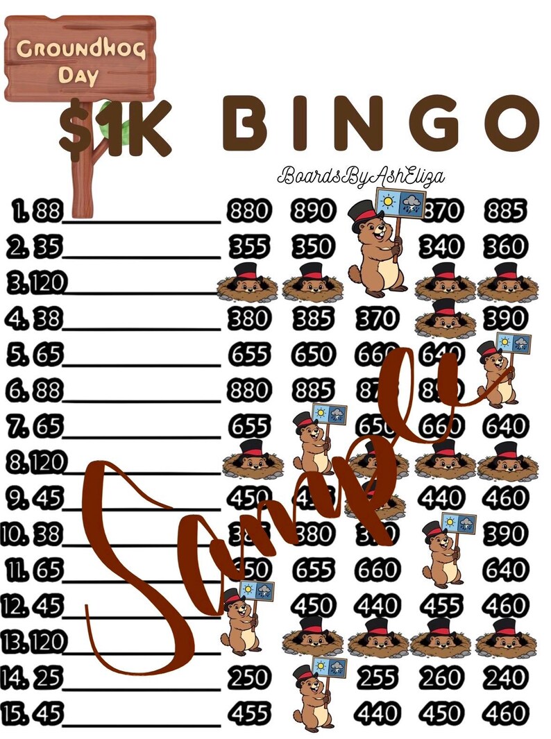 400-1K Groundhog Day Bundle - Etsy