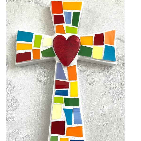 Mosaic Cross - Etsy