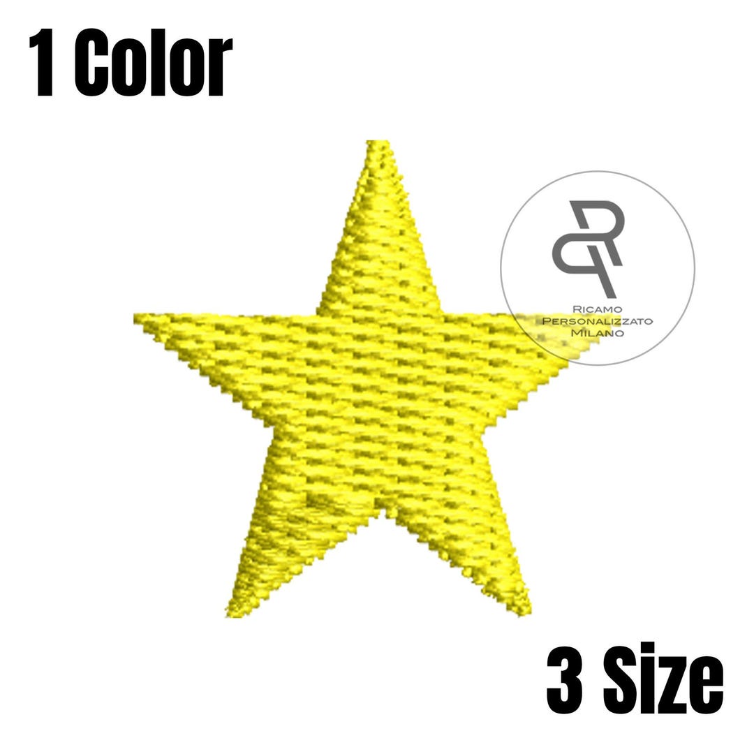 Star Embroidery Designs, Mini Star Embroidery, Machine Embroidery ...