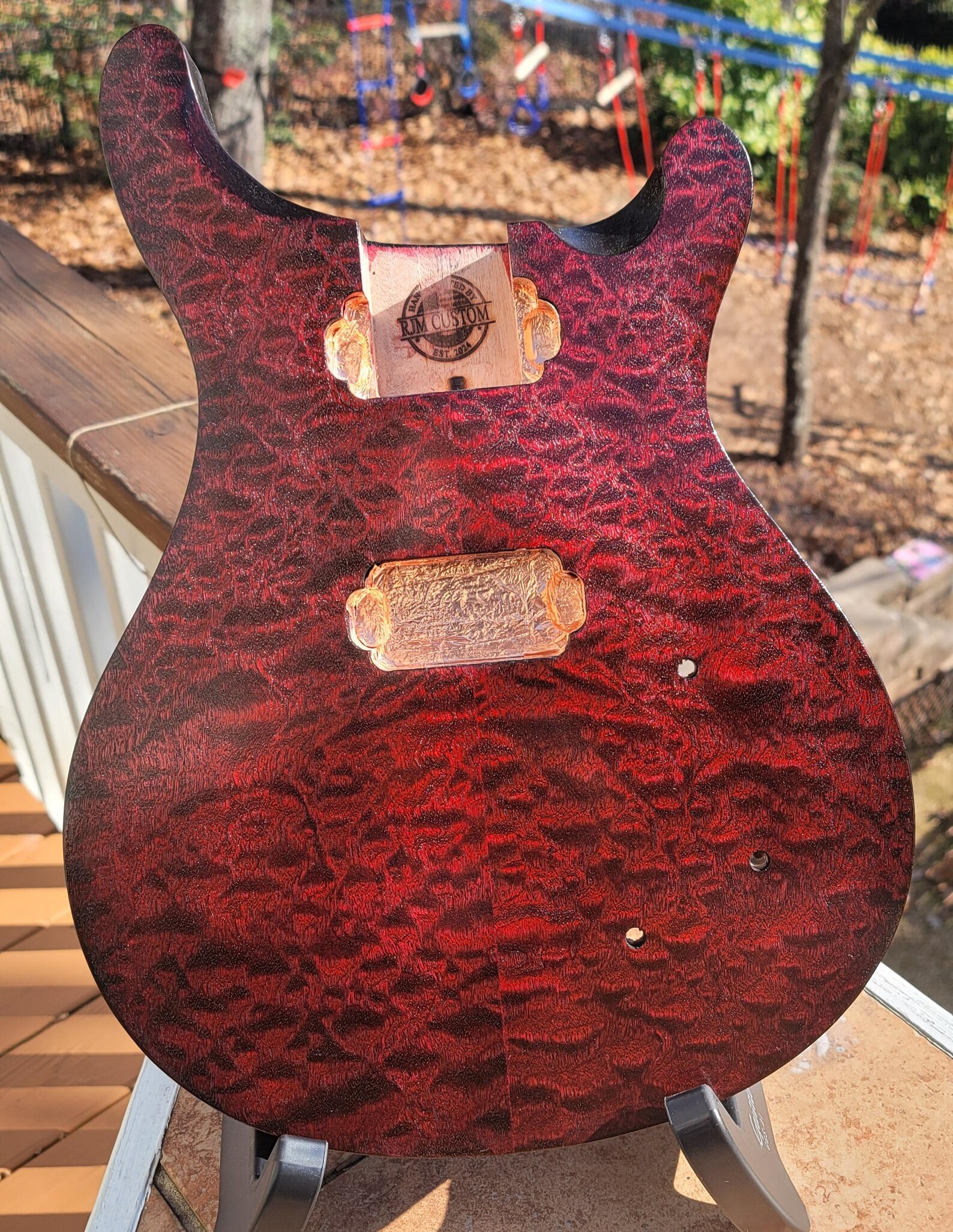 Custom Finished Guitar Body - Etsy