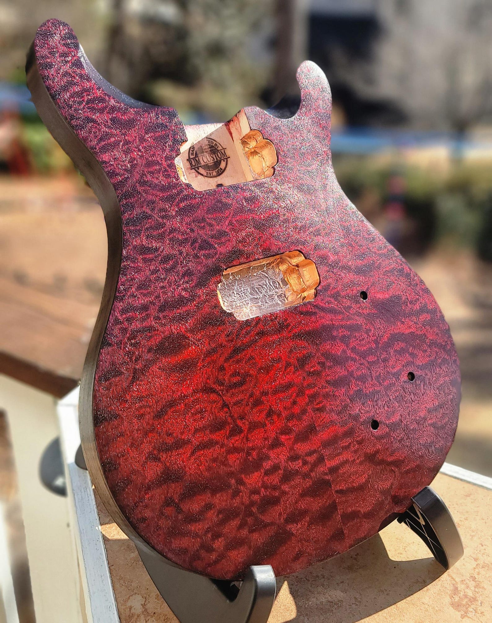 Custom Finished Guitar Body - Etsy