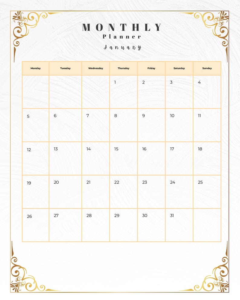 2026 Year Planner - Etsy UK