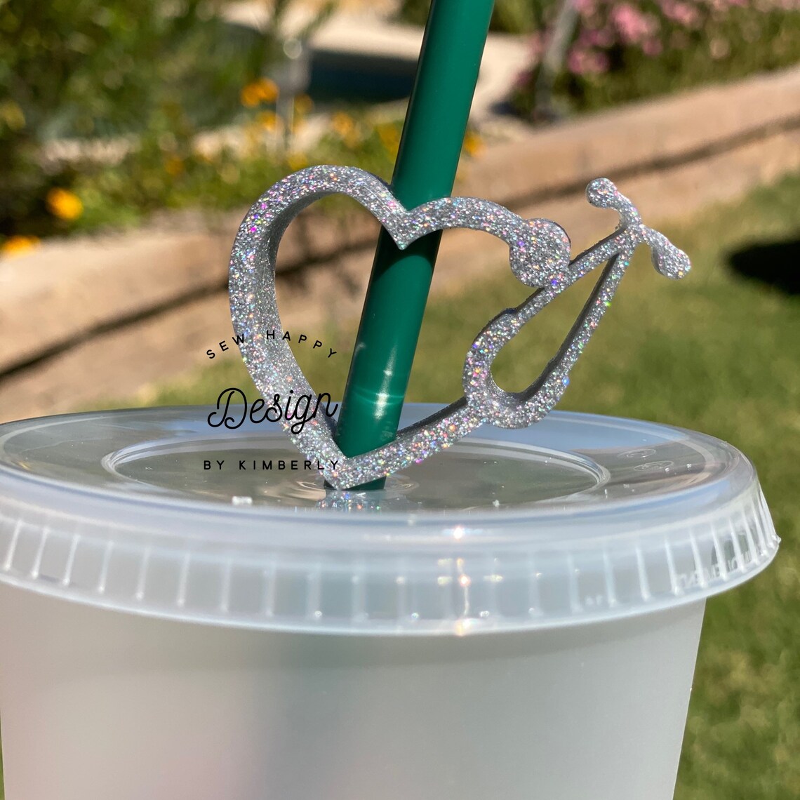 Heart Stethoscope Straw Topper-free Shipping - Etsy