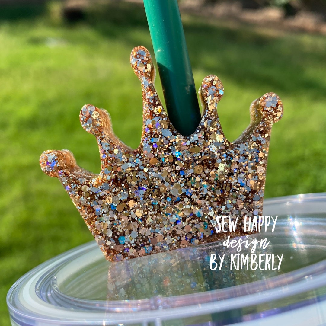 Large Crown Straw Topper - Etsy