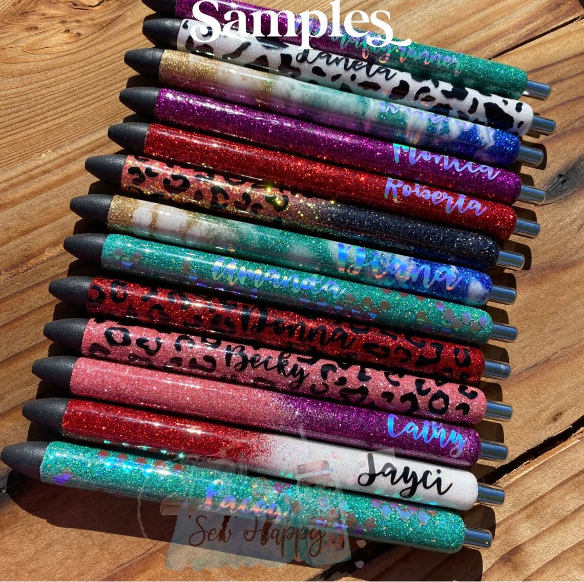 Custom Refillable Papermate Inkjoy 0.7 Glitter Pen - Etsy