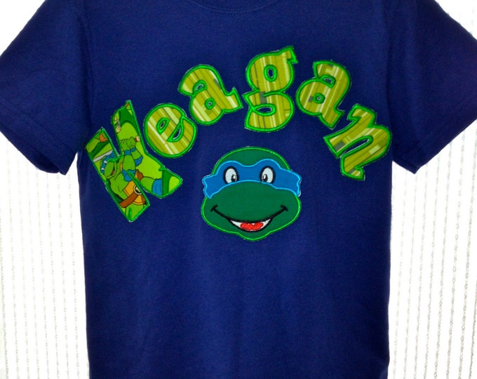 Custom Teenage Mutant Ninja Turtle Tshirt - Etsy