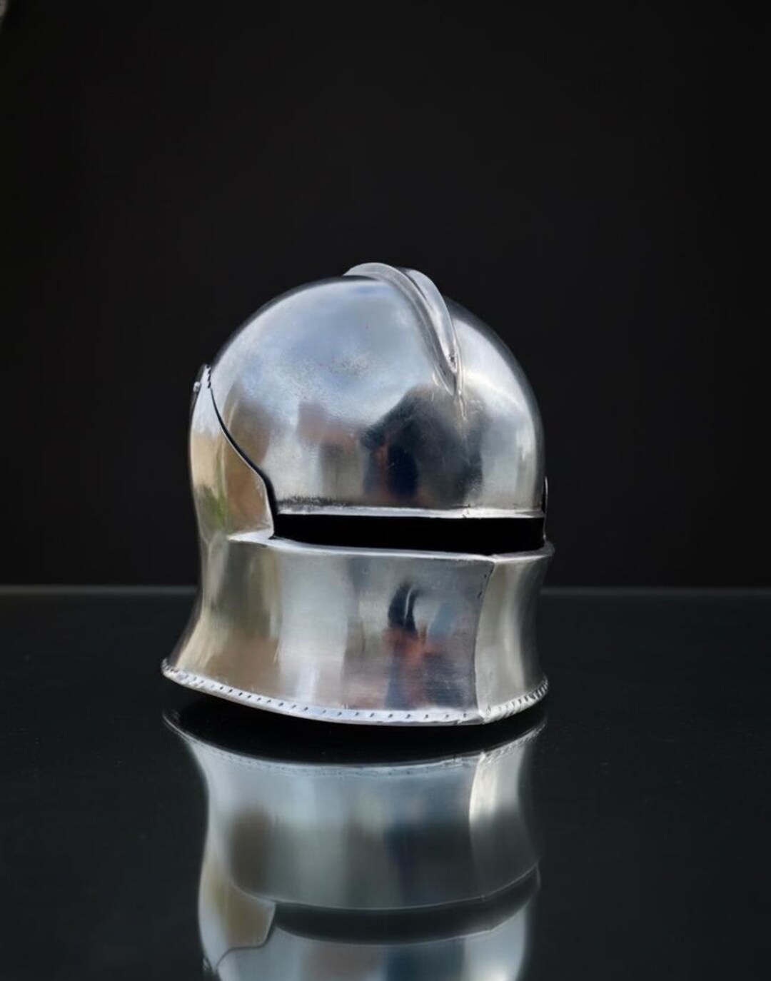 Handmade Wearable Steel Knight Helmet | Medieval Cosplay Armor - Etsy