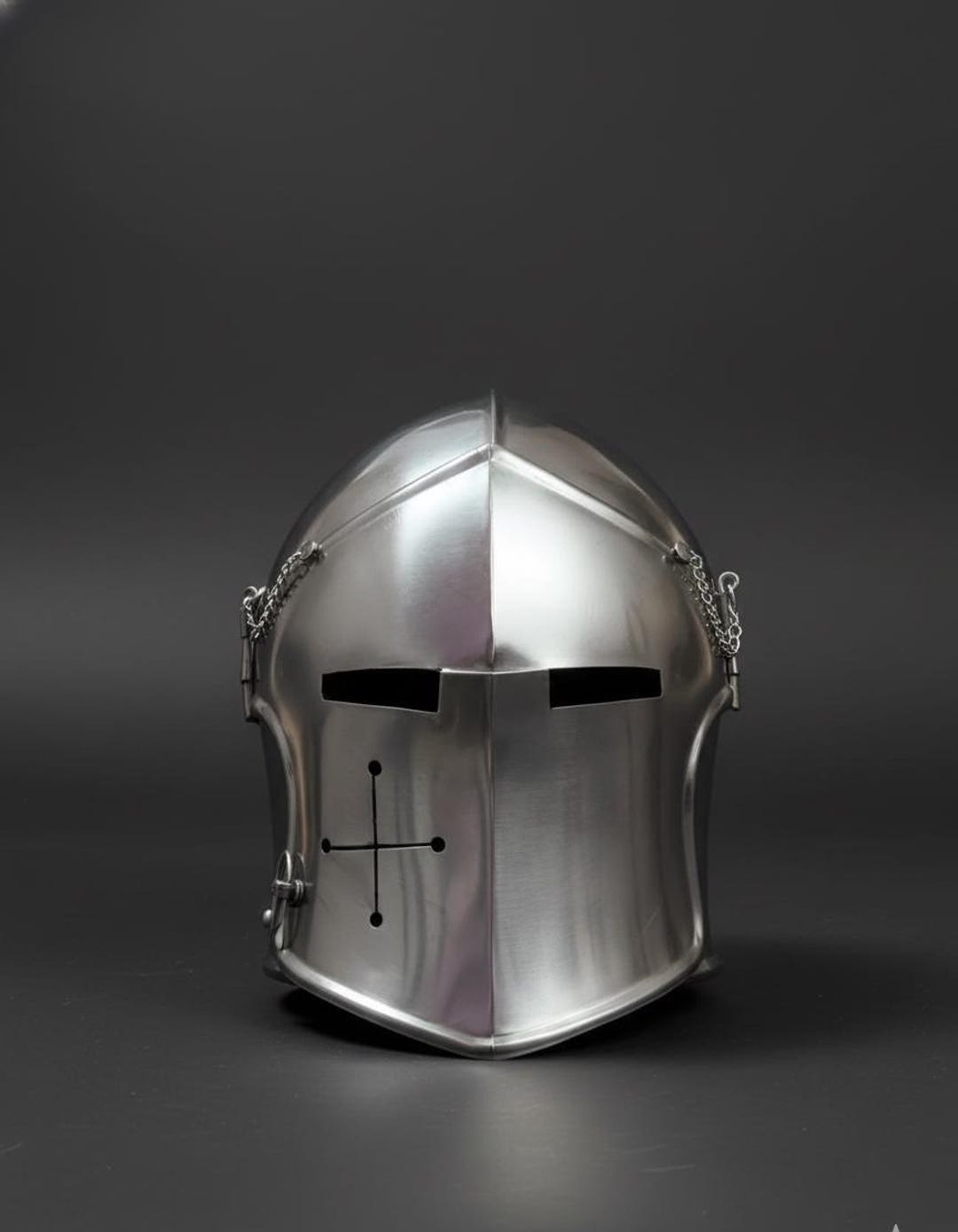 Medieval Barbuta Helmet | Wearable Steel Knight Helmet | Handmade ...