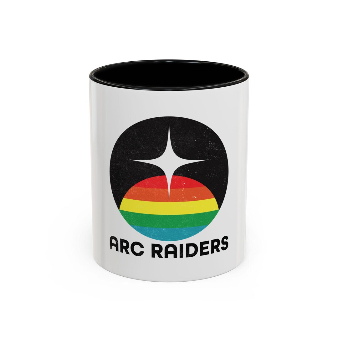 Arc Raiders Rainbow Logo Mug | Accent Coffee Mug - Etsy