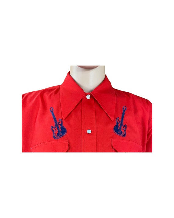 Rare Nos Vintage 1970's Dee Cee Embroidered Electric … - Gem