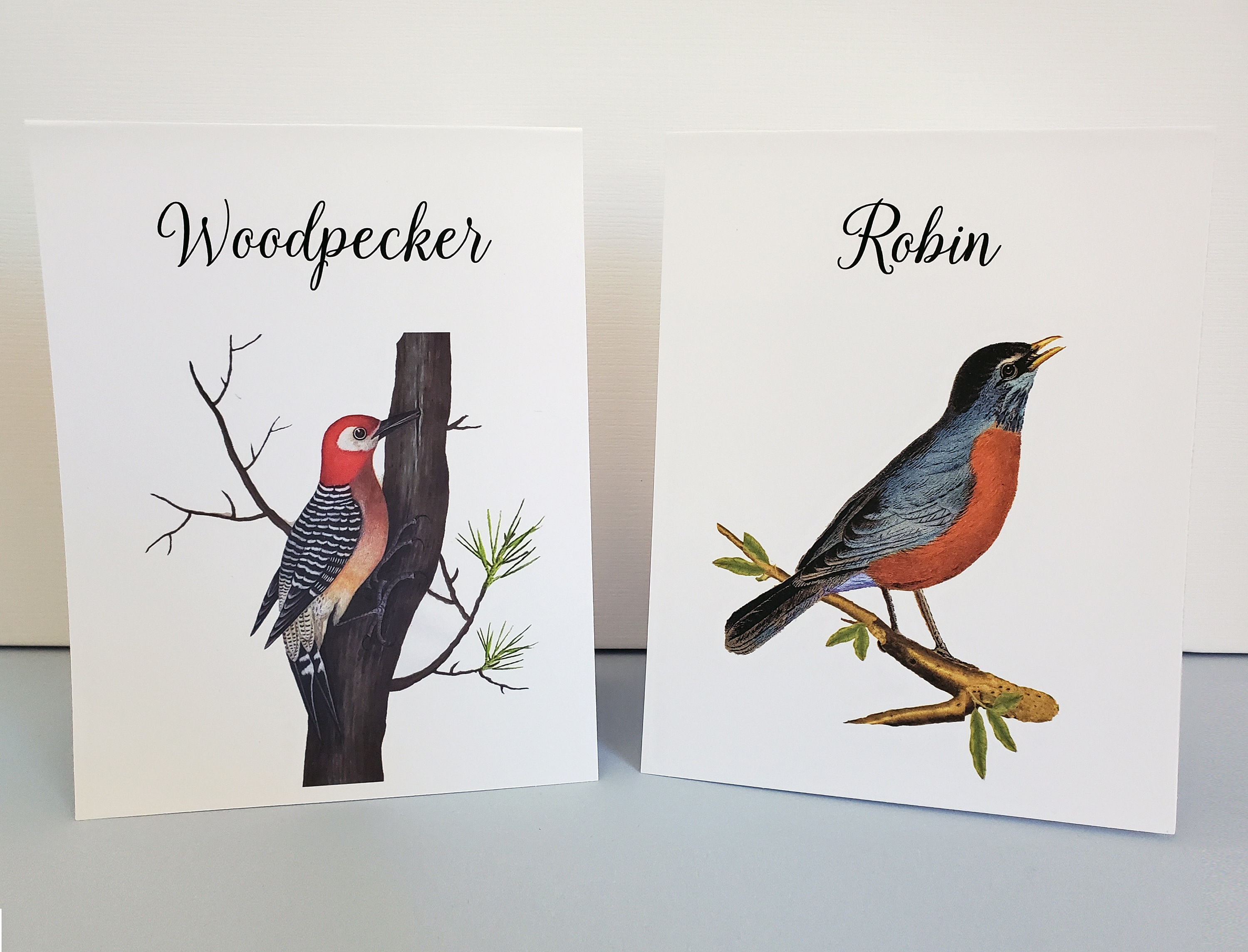 Bird Table Cards, Bird Theme, Wedding Table Cards, Vintage Bird ...
