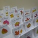 Autumn Leaf Table Cards, Autumn Leaf Table Tents, Autumn Wedding Table ...