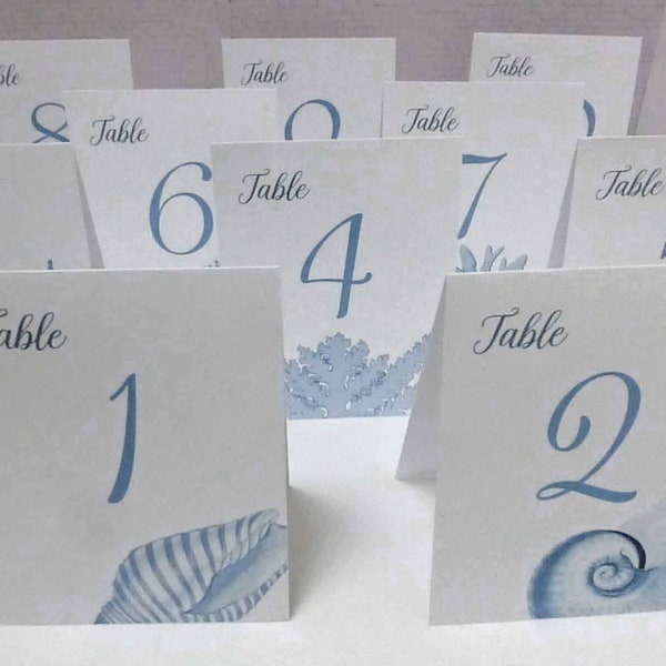 Nautical Table Numbers - Etsy