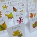 Autumn Leaf Table Cards, Autumn Leaf Table Tents, Autumn Wedding Table ...