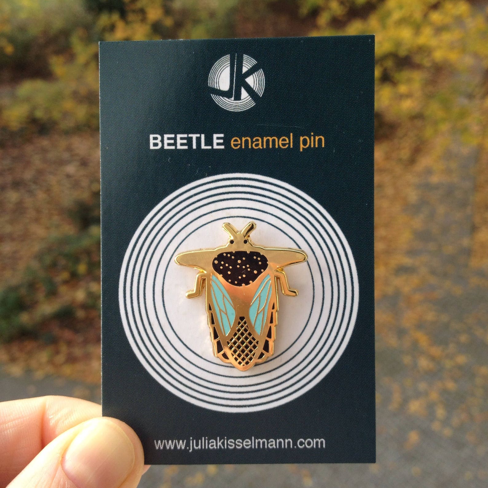 Beetle // Bug II Enamel Pin // Insect Enamel Pin // Hard - Etsy