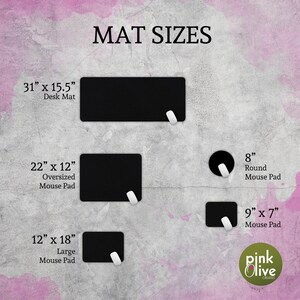 Vintage Alchemy Desk Mat - Gothic Herbalist Large Mouse Pad for Home ...