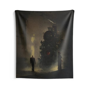 Dark Romance Steampunk Train Art, Classic Victorian Inspired, Steam ...