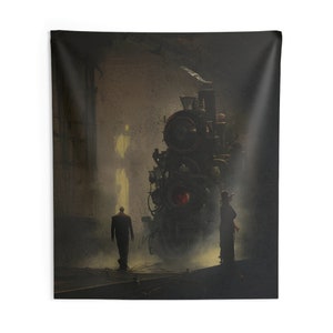 Dark Romance Steampunk Train Art, Classic Victorian Inspired, Steam ...