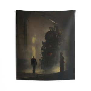 Dark Romance Steampunk Train Art, Classic Victorian Inspired, Steam ...
