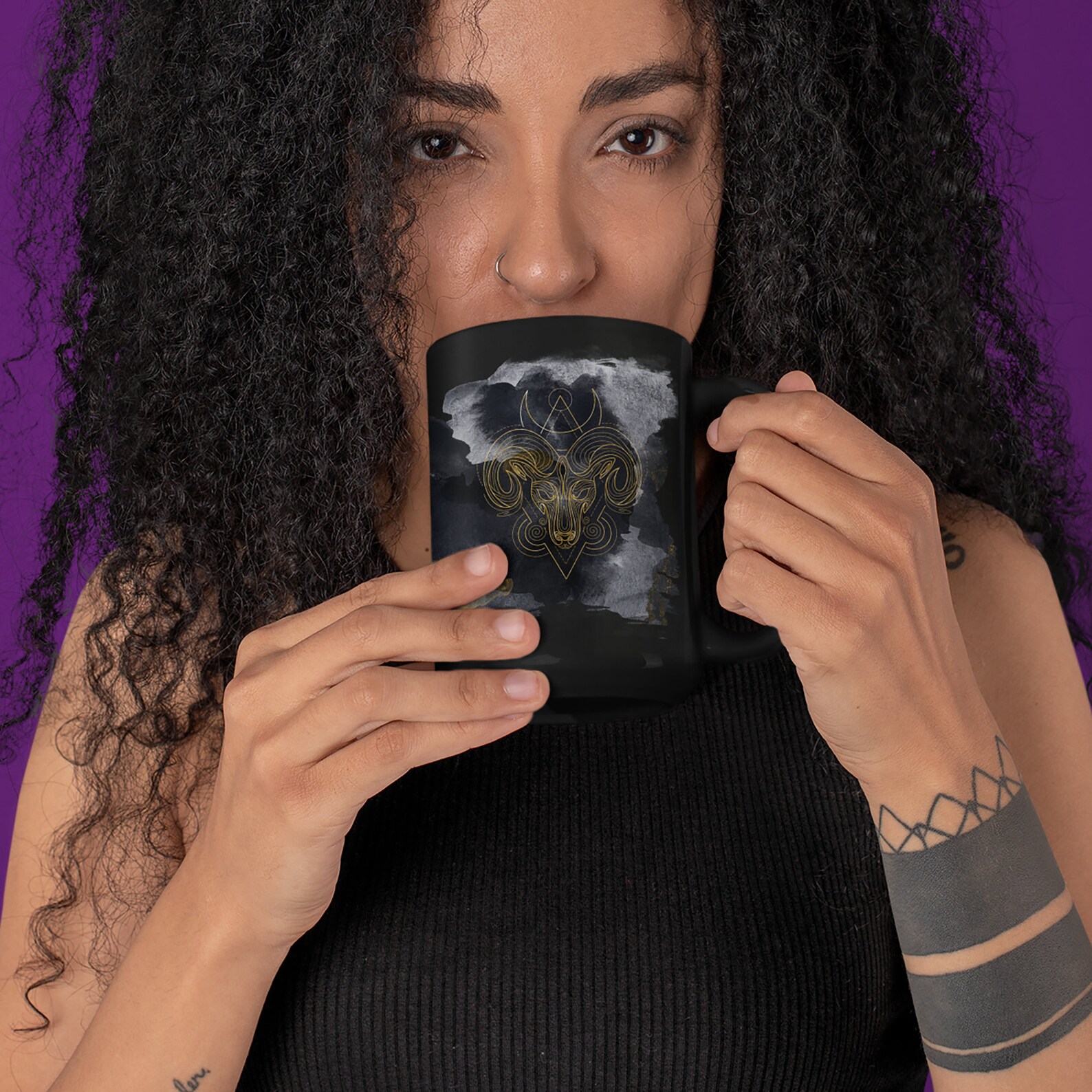 Mystical Moon Goddess Flowy Scoop Muscle Tank Pagan Clothing - Etsy