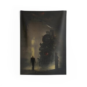 Dark Romance Steampunk Train Art, Classic Victorian Inspired, Steam ...