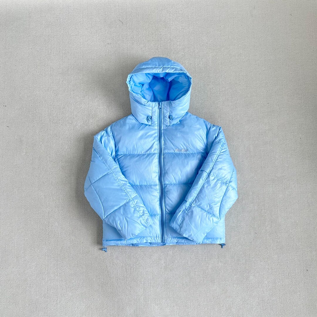 Broken Planet Camo Puffer Jacket, Blue Camouflage Winter Coat ...