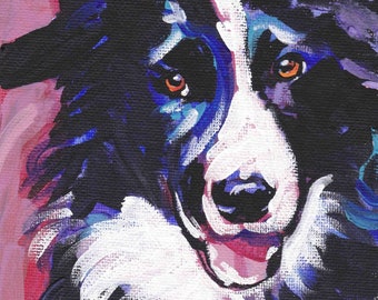 Pop Art Collie - Etsy