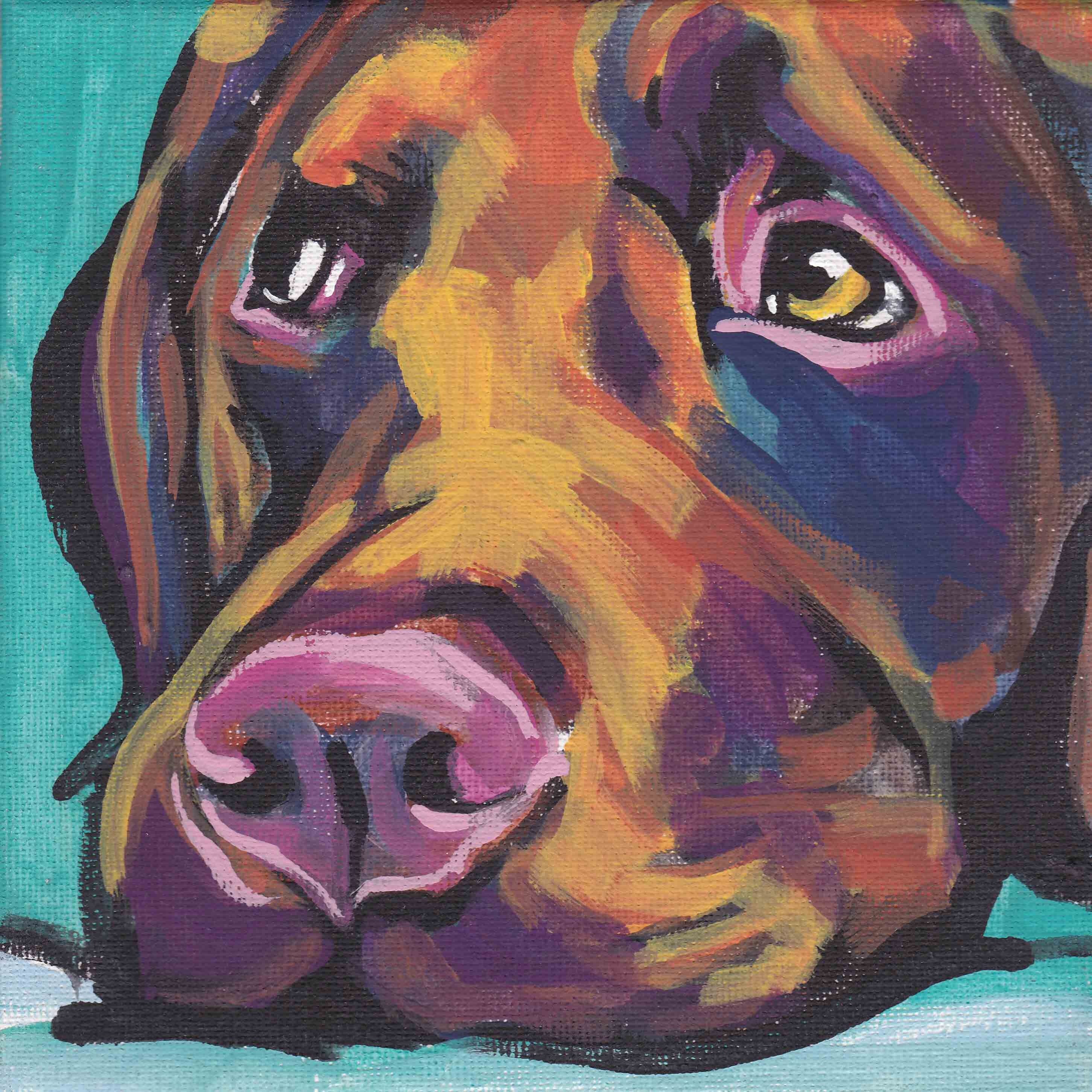 Black Lab Pop Art
