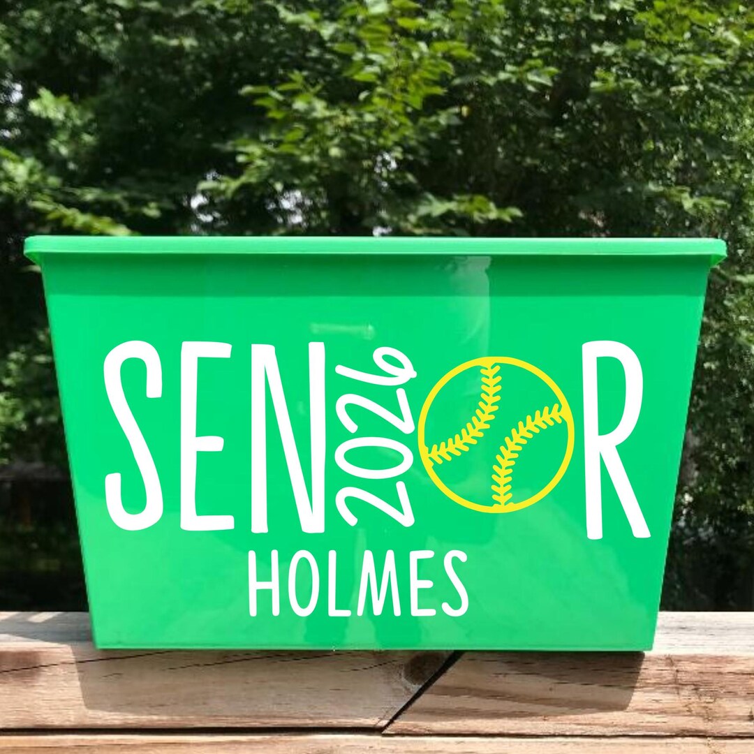 Senior 2026 Softball Bucket Personalized | Softball Senior Gift ...